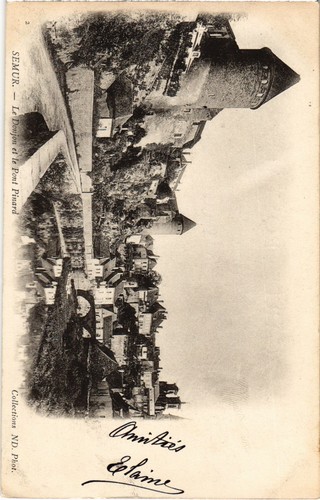 CPA Semur Le Donjon et le Pont Pinard (1366848) | eBay
