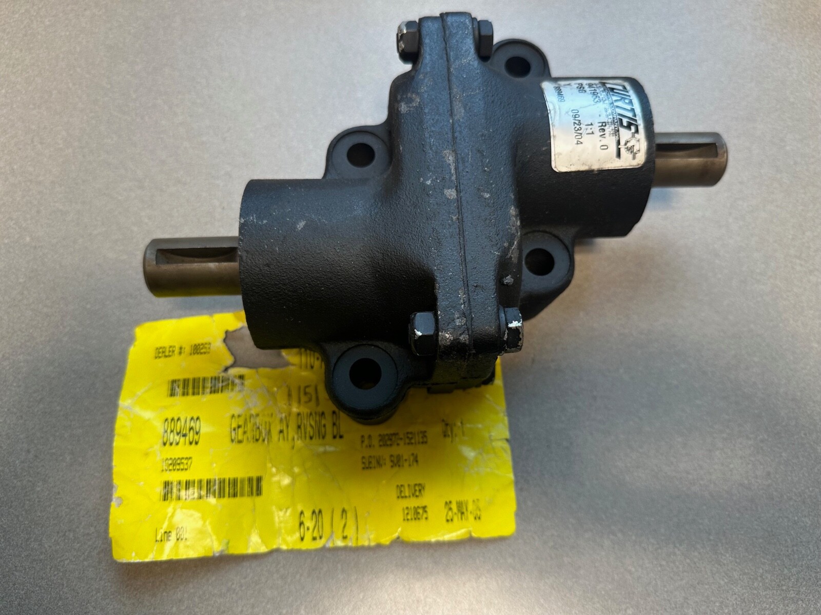 Jacobsen 4116250.7 Ryan GA-30 GA-60 Reversing Gearbox Aerator Gear ...