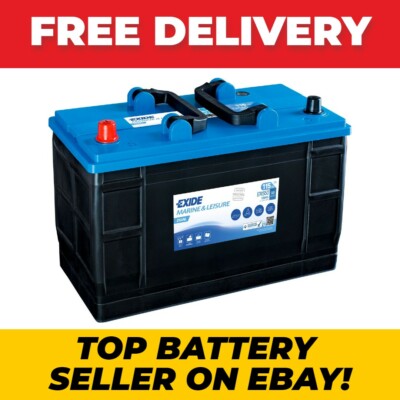 EXIDE ER550 DUAL LEISURE BATTERY 115AH - Porta Power PP115 | eBay UK