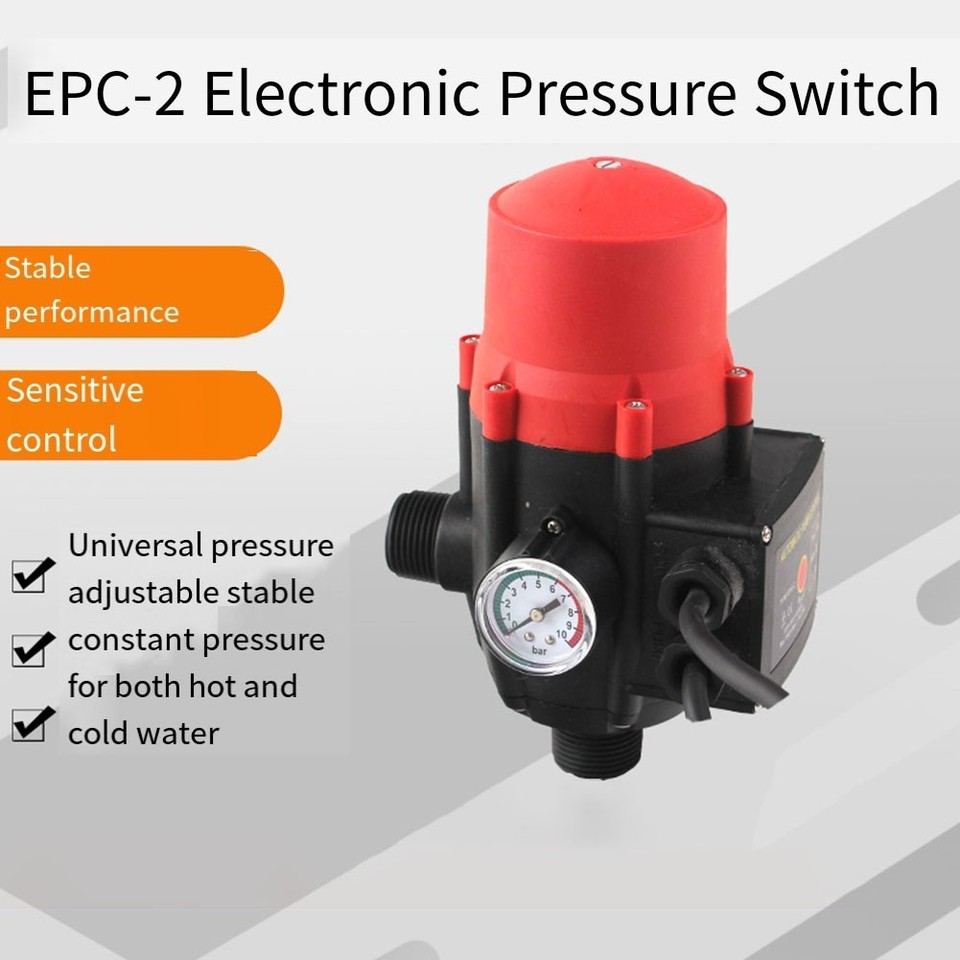 1100W Pump Electronic Switch with 10Bar Pressure Control for Water ...