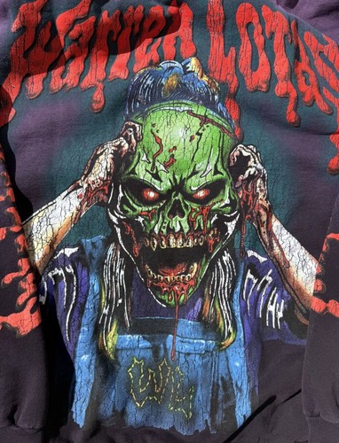 Warren Lotas Haunted Mask 'Goosebumps' Halloween Hoodie Size Large New ...