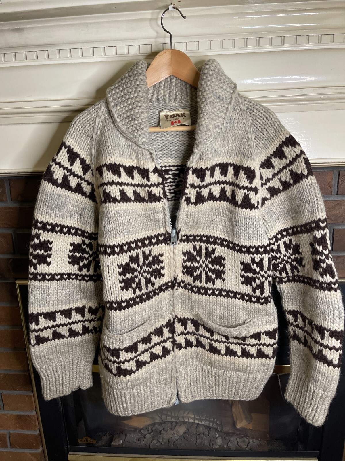 Tuak Virgin Wool Sweater. Rare design and Collectable… - Gem