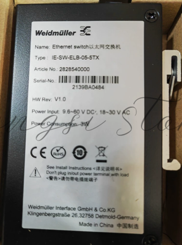 1pc 5-port switch IE-SW-ELB-05-5TX 2828540000 | eBay