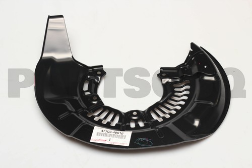 4770348010 Genuine Toyota COVER SUB-ASSY, DISC BRAKE DUST, FRONT RH ...