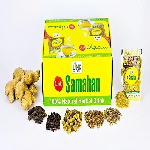 Link Samahan Instant Ayurveda Herbal Tea 100 Sachets Cough & Cold ...