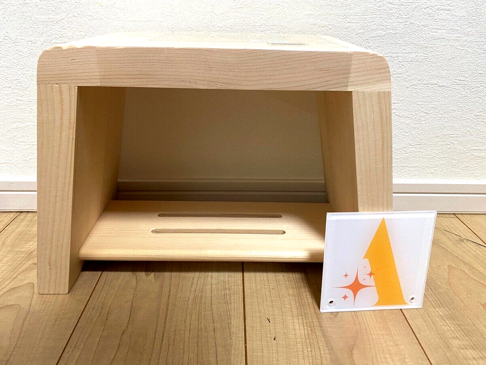 JAPANESE Ichihara Hinoki Wood Chair Isu Furo Bath Stool Onsen Made in ...