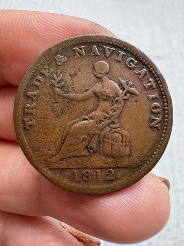 {417} CANADAIN Half Penny Trade & Navigation Token. 1812. W.1655. VC | eBay