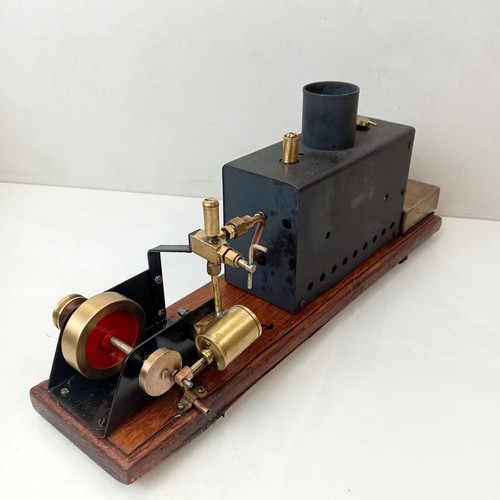 Live Steam Engine Superheated Boiler Plant Spirit Fired With Brass ...