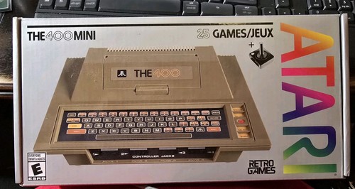 The 400 Mini 2024 Atari Retro 400 Mini Computer Console With 25 Built ...