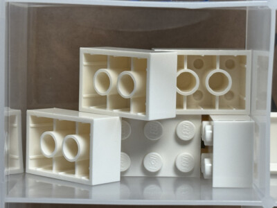 LEGO Parts - White Brick 2 x 3 - No 3002 - QTY 5 | eBay