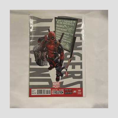 Uncanny Avengers #1 Mark Brooks Deadpool Call Me Maybe Variant | eBay