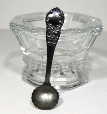 Salt Cellars - Antique Sterling Silver Salt Spoons