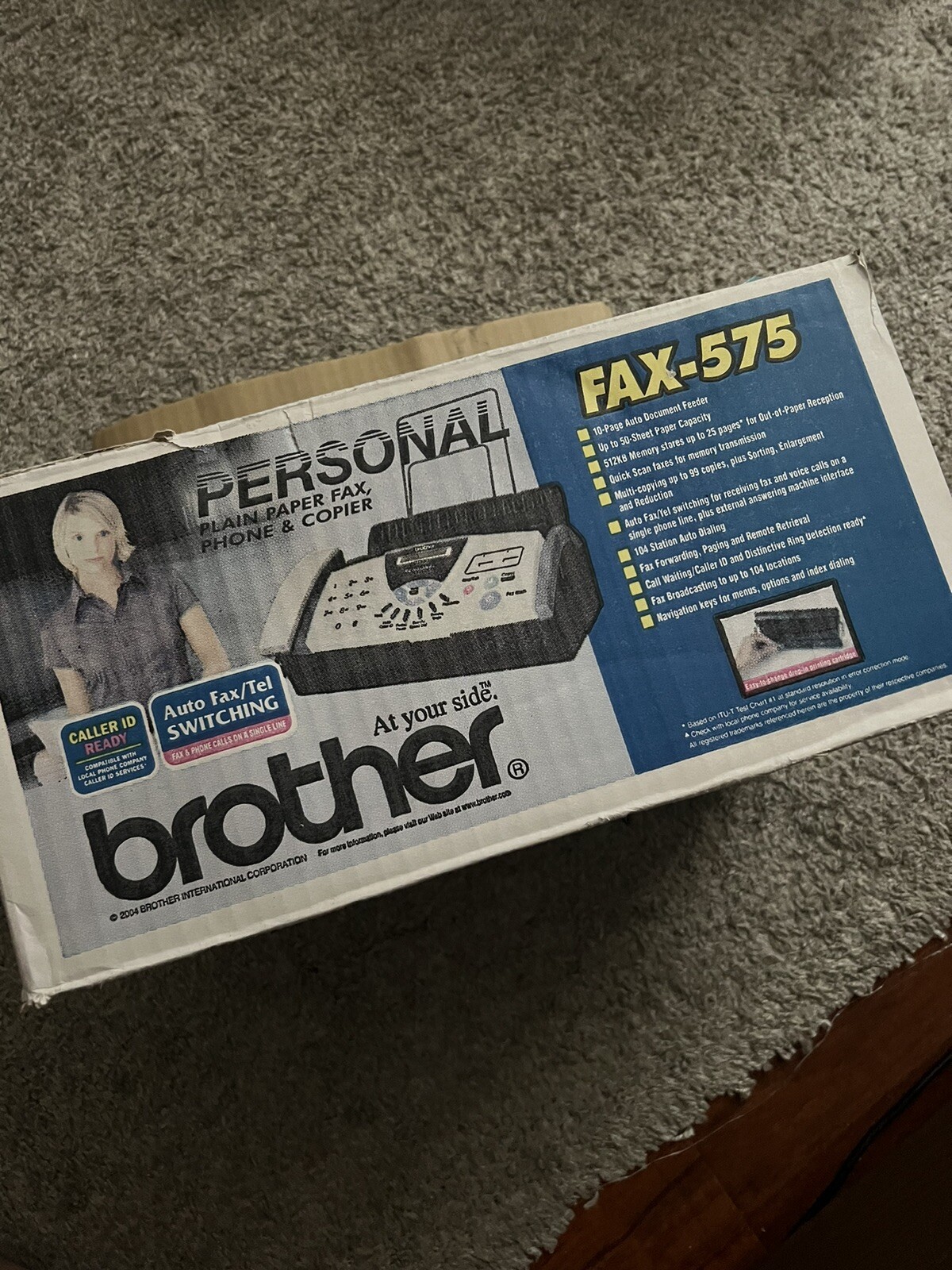 Brother FAX-575 Personal Fax with Phone and Copier for sale online | eBay