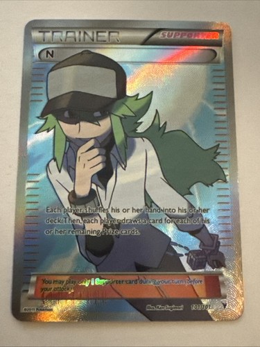 N Trainer Textured Holographic Custom Art Foil TCG Card | eBay