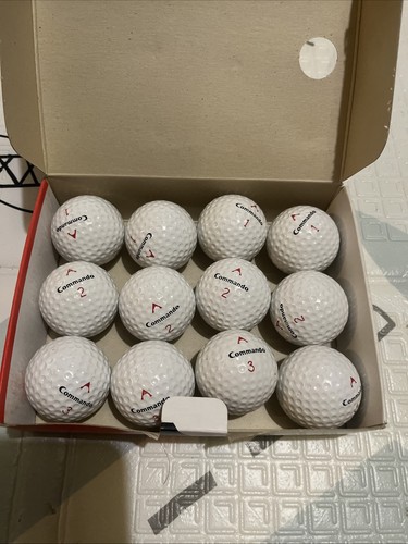 Penfold Commando Golf Balls, Vintage Pack, 12-Count Mint Condition ...