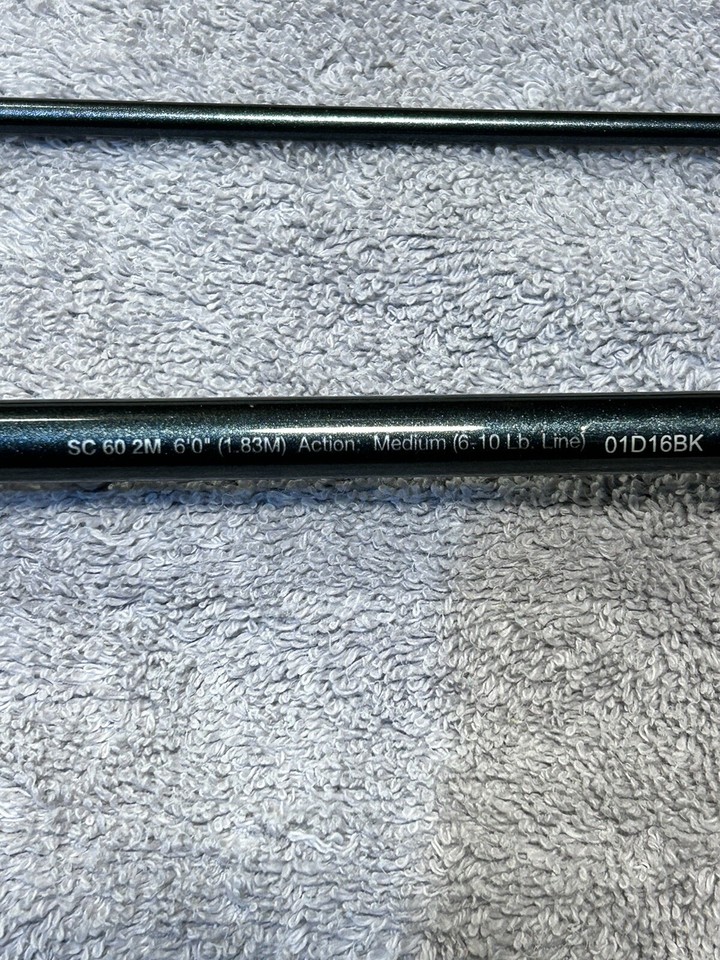 Shakespeare Durango SC60 2M medium 6’Two-Piece casting rod Excellent | eBay