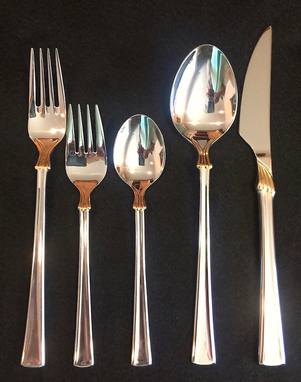 Mikasa *VERONA GOLD* STAINLESS FLATWARE SILVERWARE *YOU CHOOSE PIECES ...