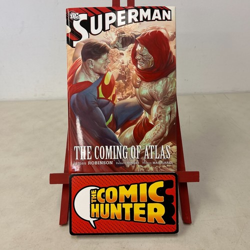 Superman The Coming of Atlas Hardcover James Robinson Jack Kirby SIGNED ...