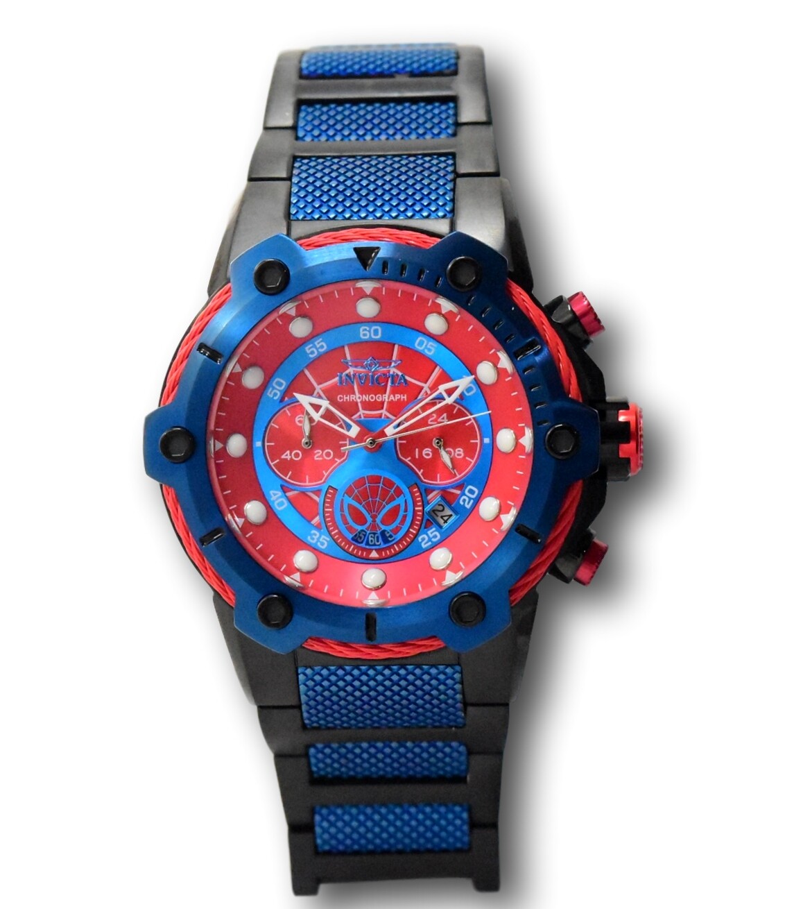 Invicta Marvel Spiderman Men's 52mm Limited Edition Chronograph Watch ...