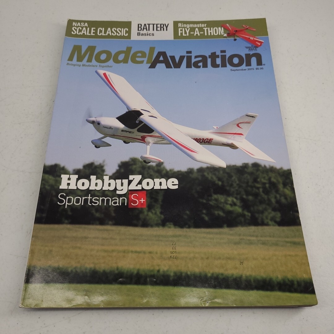 Model Aviation Magazine September 2015 Hobby Zone Sportsman S+ ...