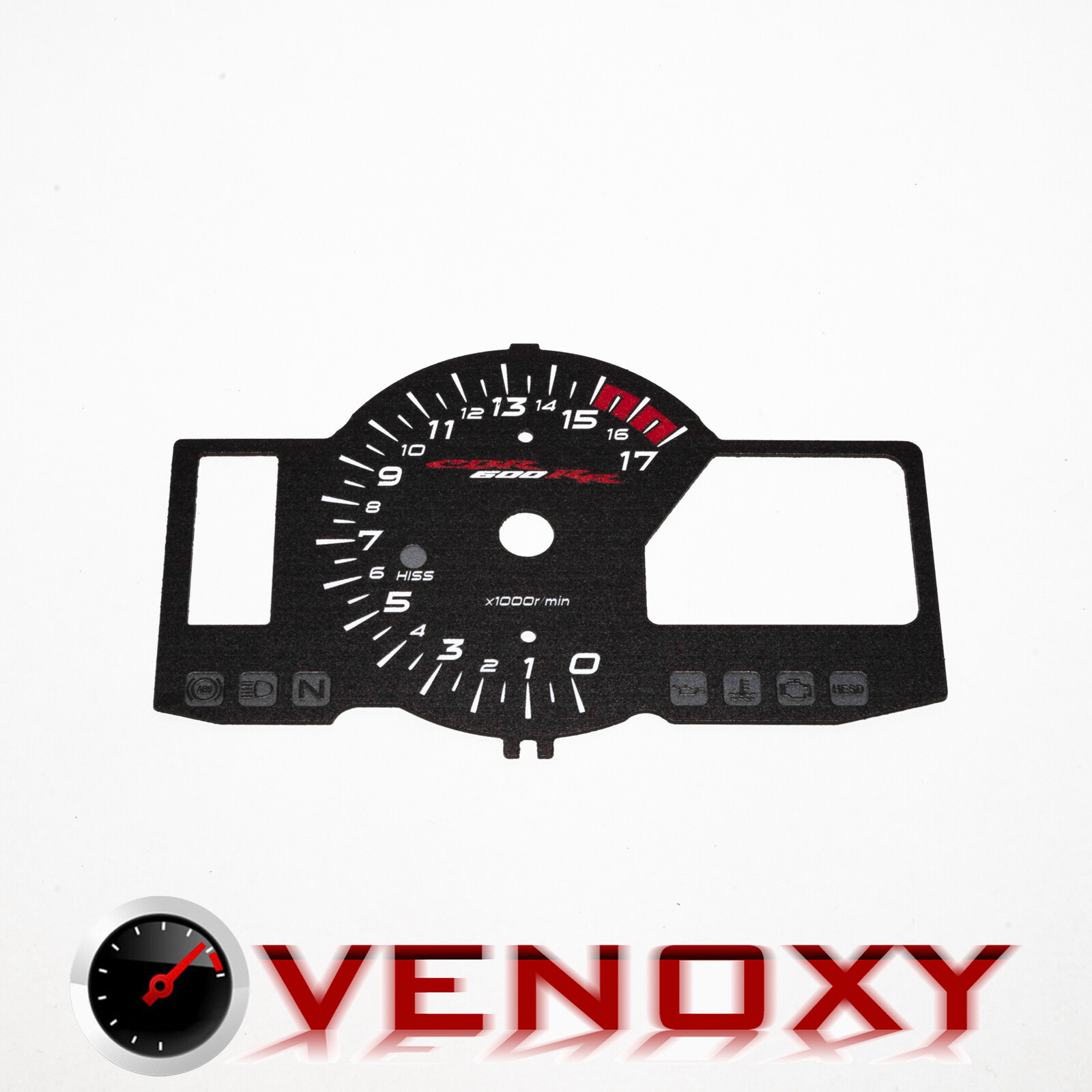 Honda CBR 600 RR PC40 2009-2017 HISS KM/H Instrument Cluster Black ...