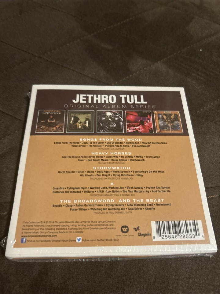 Jethro Tull - Original Album Series [New CD] 825646285334| eBay
