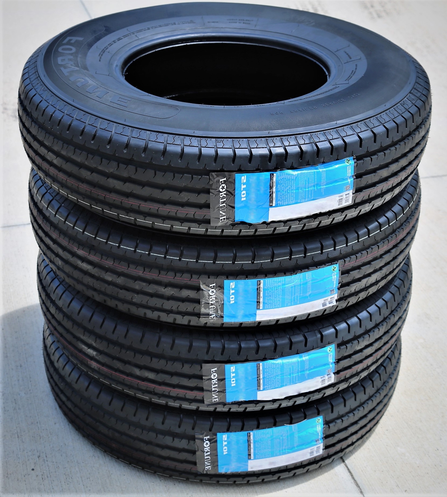 4 Tires ST 205/75R15 Fortune ST01 Steel Belted Trailer Load C 6 Ply | eBay