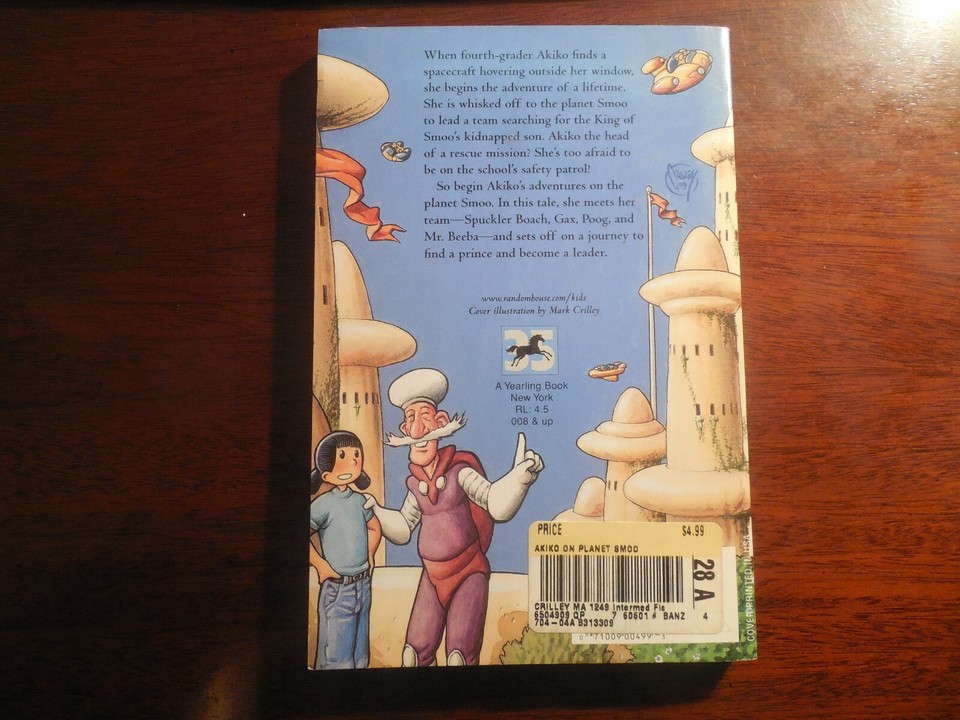 Akiko on the Planet Smoo by Mark Crilley - 2001 9780440416487 | eBay