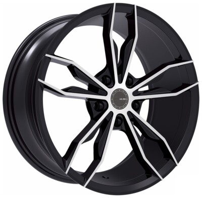 SET OF (4) VELSEN WHEELS 105M 18x8 5x114.3 +38 BLACK MACHINE | eBay