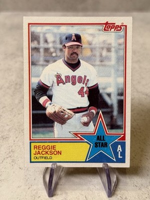 1983 Topps #390 Reggie Jackson California Angels | eBay