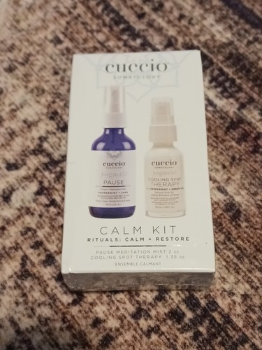 Cuccio Somatology Yogahhh CALM KIT Pause Meditation Mist & Cooling Spot ...