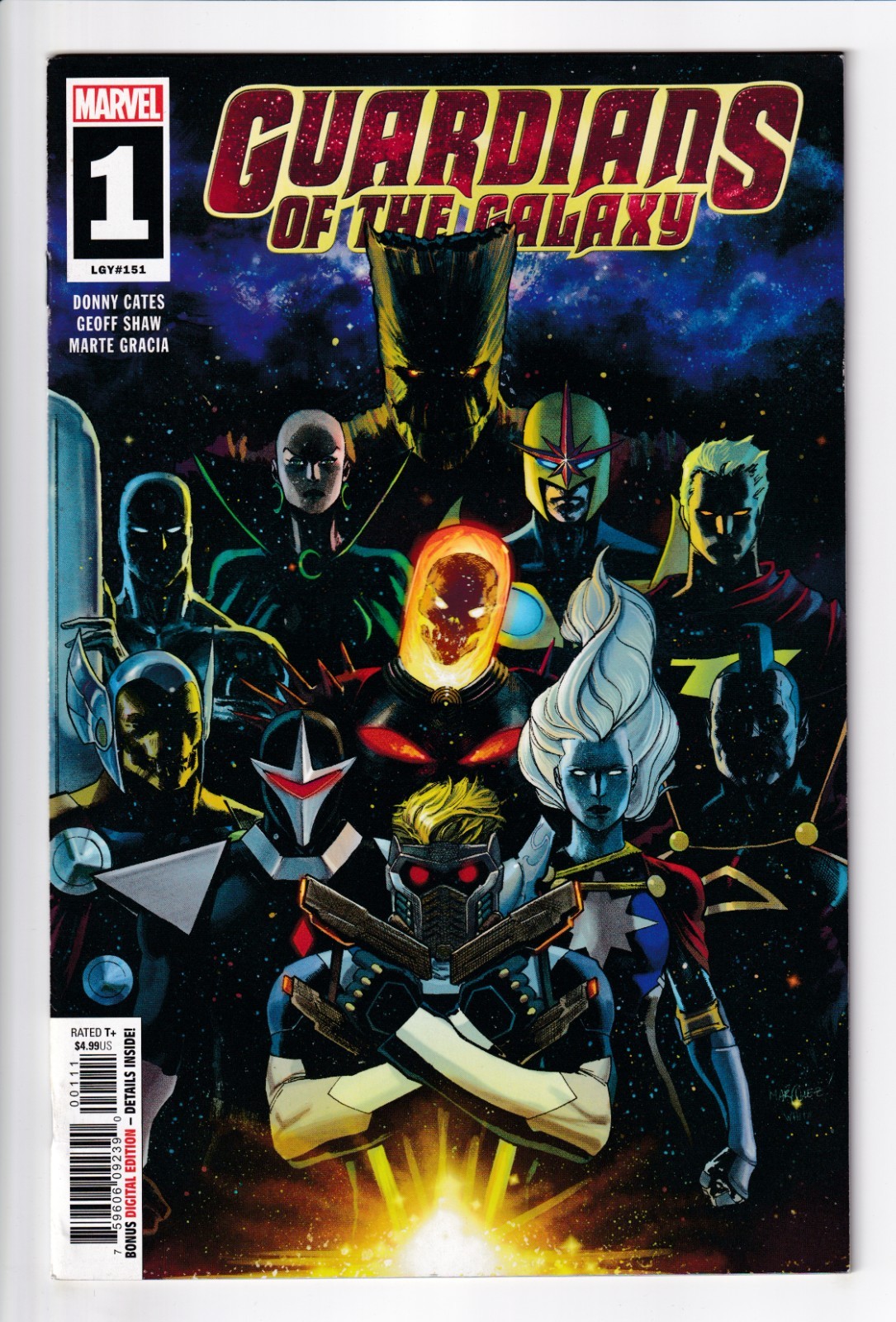 Guardians of the Galaxy (2019) #1 [LGY#151] | 2019, Marvel | Mid/High ...