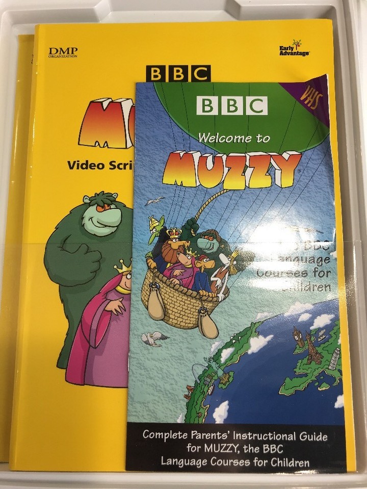 BBC Muzzy Spanish Video Language Course 5 VHS 1 CD 2 Cassettes ...