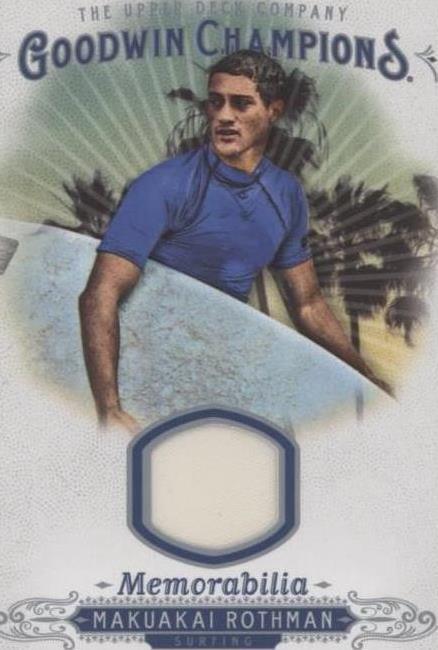 2018 Upper Deck Goodwin Champions - Memorabilia Makuakai Rothman #M-MR ...