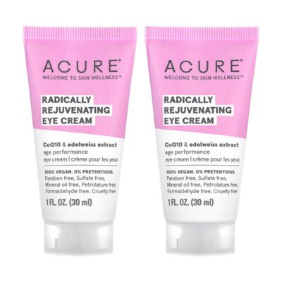 Acure Organics Radically Rejuvenating Eye Cream 1 fl oz 30 ml Cruelty ...