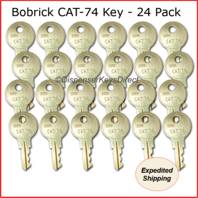 Bobrick CAT-74 Dispenser Key - (24/pc. - Master Pack) | eBay