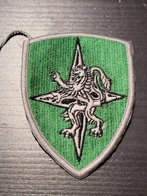 US Army Allied Land Forces Central Europe Patch Merrowed edge 658 | eBay