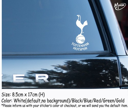 Tottenham Hotspur Car Stickers England Football Club Stickers Decals ...
