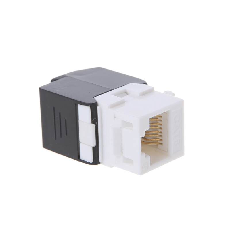 RJ45 Cat6UTP Network Module Lan Keystone Adapter Ethernet Connector | eBay