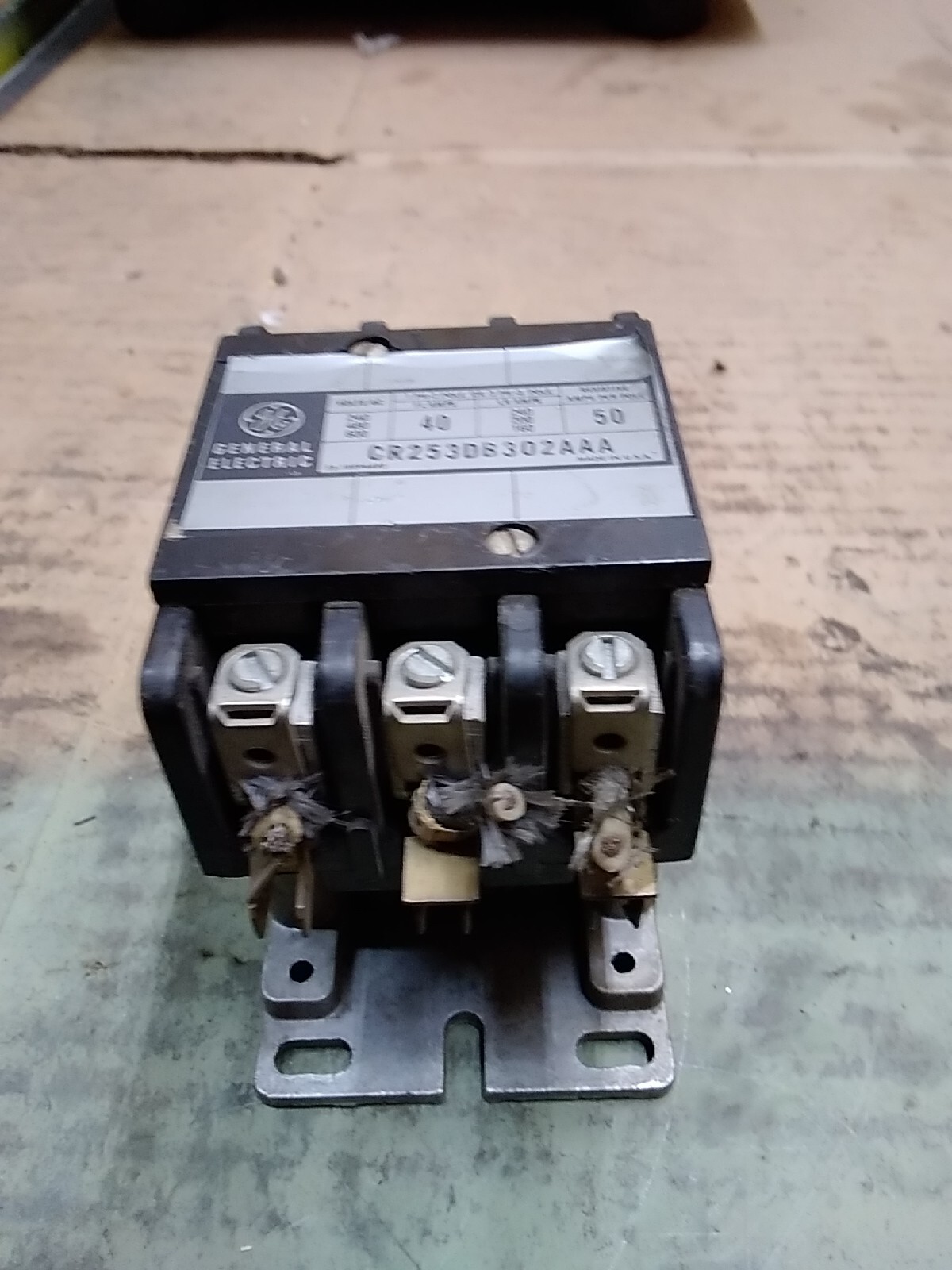 GENERAL ELECTRIC CONTACTOR CR253DB302AAA | eBay