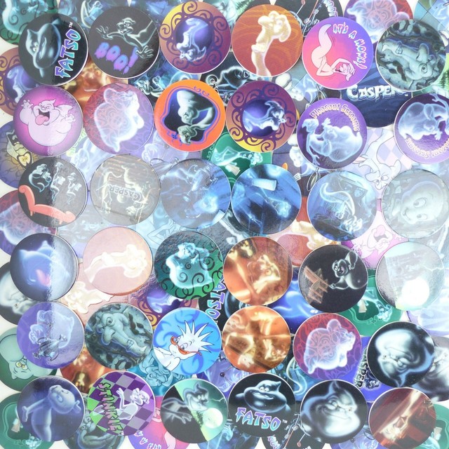 Vintage Assortment Milk Caps Lot of 180 Milkcaps Pogs 199x w/ WPF Case ...