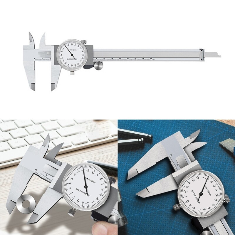 Dial Caliper Gauge-Measuring ToolWith Watch High-Precision Indicator 0 ...