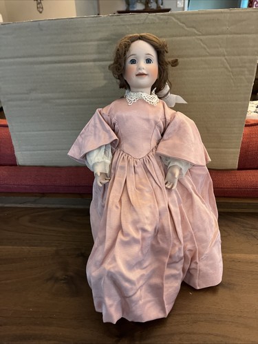 VINTAGE "MEG"LITTLE WOMEN PORCELAIN DOLL COLLECTION BY WENDY LAWTON ...