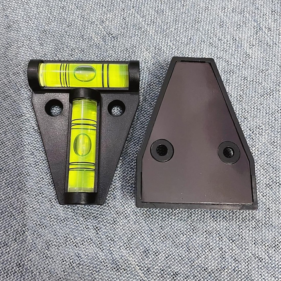 4Pcs RV T Level Cross Check Levelers Bubble Levels Use for RVs, Camper ...