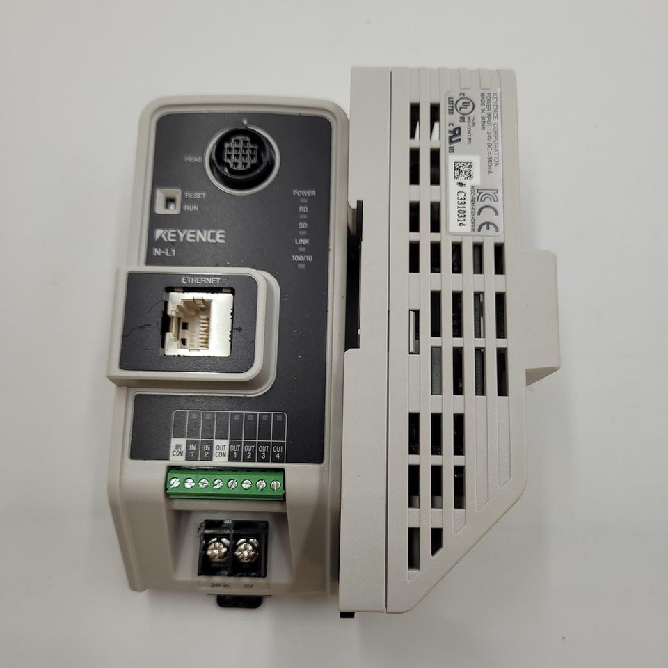 KEYENCE (C3310301) N-L1 Bar Code Reader Ethernet Communication | eBay