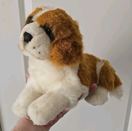 12" Mary Meyer Plush Benjamin Dog St. Bernard 1999 Sitting/laying ...