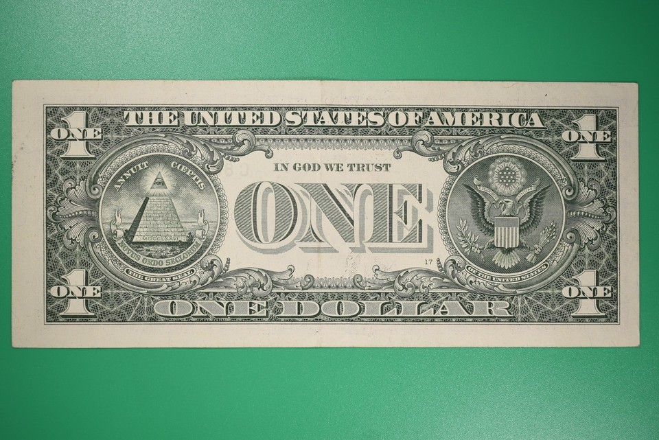 Fancy Serial Number TRINARY 8-0-2 One Dollar Note Series 2021 88082200 ...