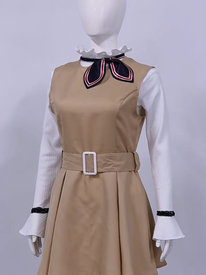 M3GAN 2.0 Megan Costume Cosplay Wig Thriller Movies Dress Halloween ...