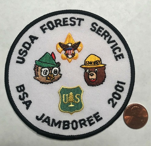 OA ORDER OF THE ARROW BSA USDA FOREST SERVICE SMOKEY 2001 JAMBOREE ...