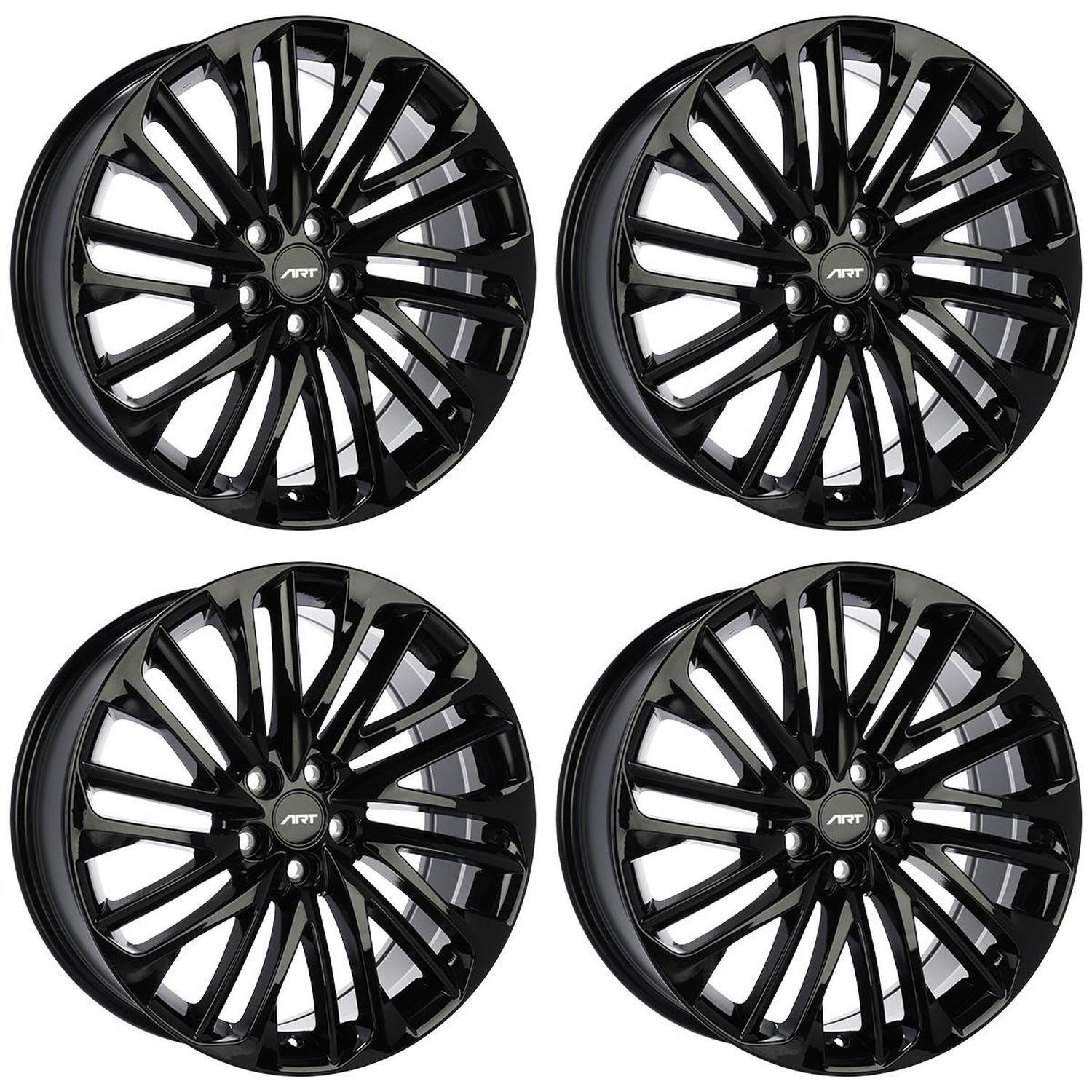 Set of 4 Black 20in OEM Replica Wheel Rims for Lexus RX350, OEZ37L9 ...